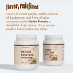 delicious vanilla cinnamon protein shake