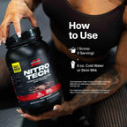 delicious vanilla cream whey protein shake