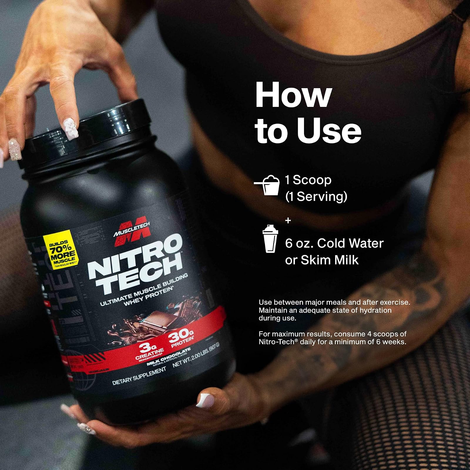 delicious vanilla cream whey protein shake