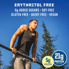 delicious vanilla flavour protein shake