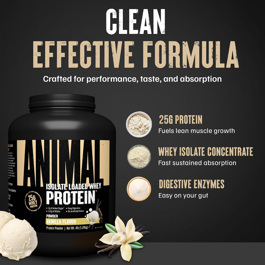 delicious vanilla flavour protein supplement