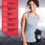 Delicious vanilla flavour whey protein