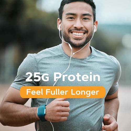 delicious vanilla latte protein shake