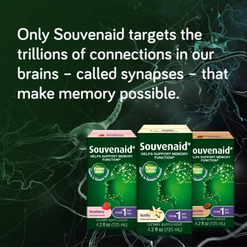 Delicious vanilla memory support beverage