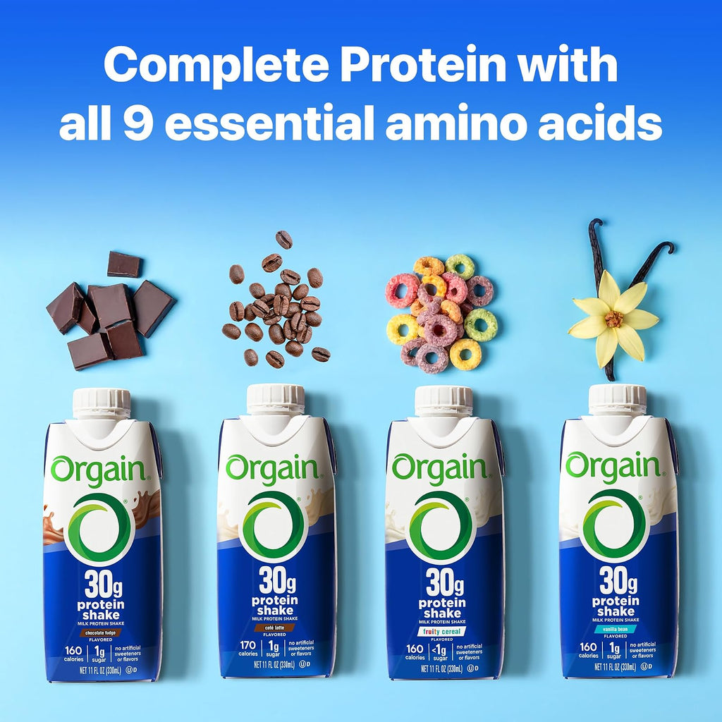 delicious vanilla protein drink option