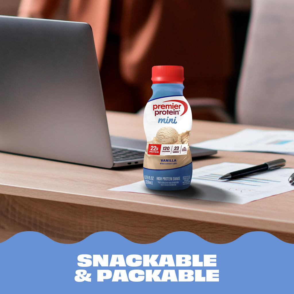 delicious vanilla protein drink