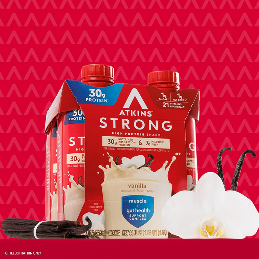 delicious vanilla protein drink
