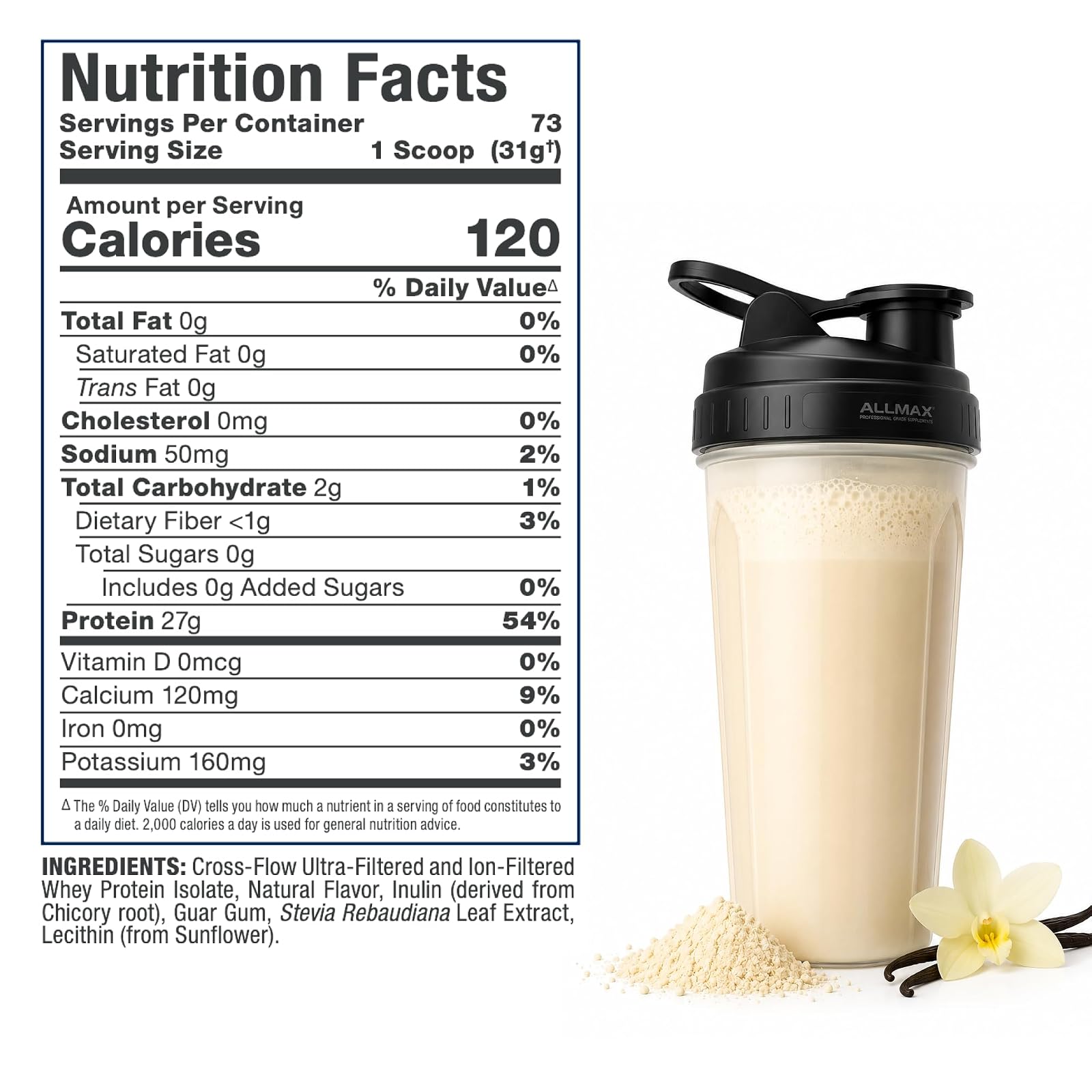 delicious vanilla protein for post-workout
