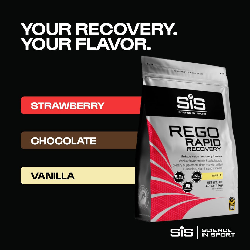 delicious vanilla protein for recovery