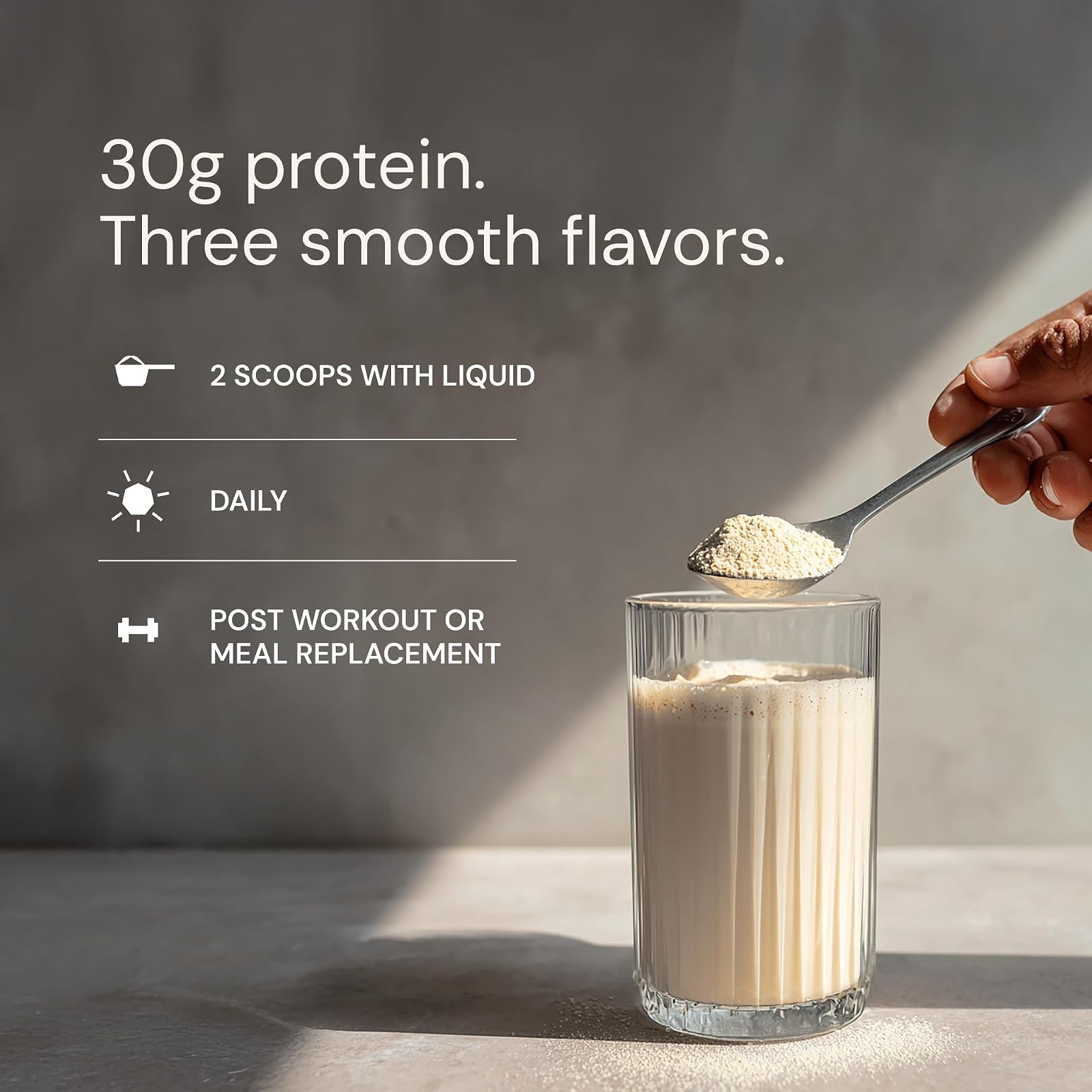 delicious vanilla protein for smoothies