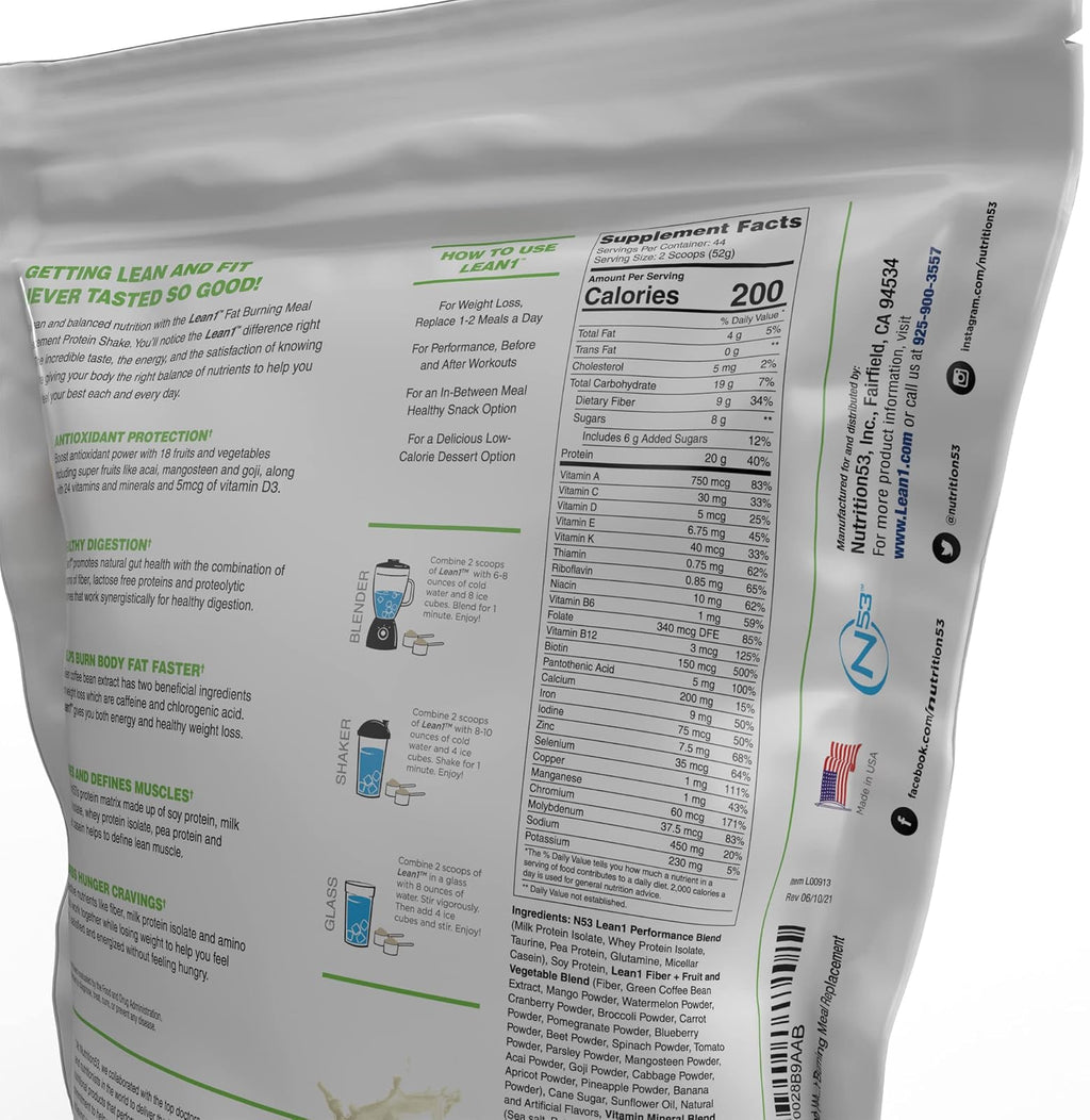 delicious vanilla protein powder blend