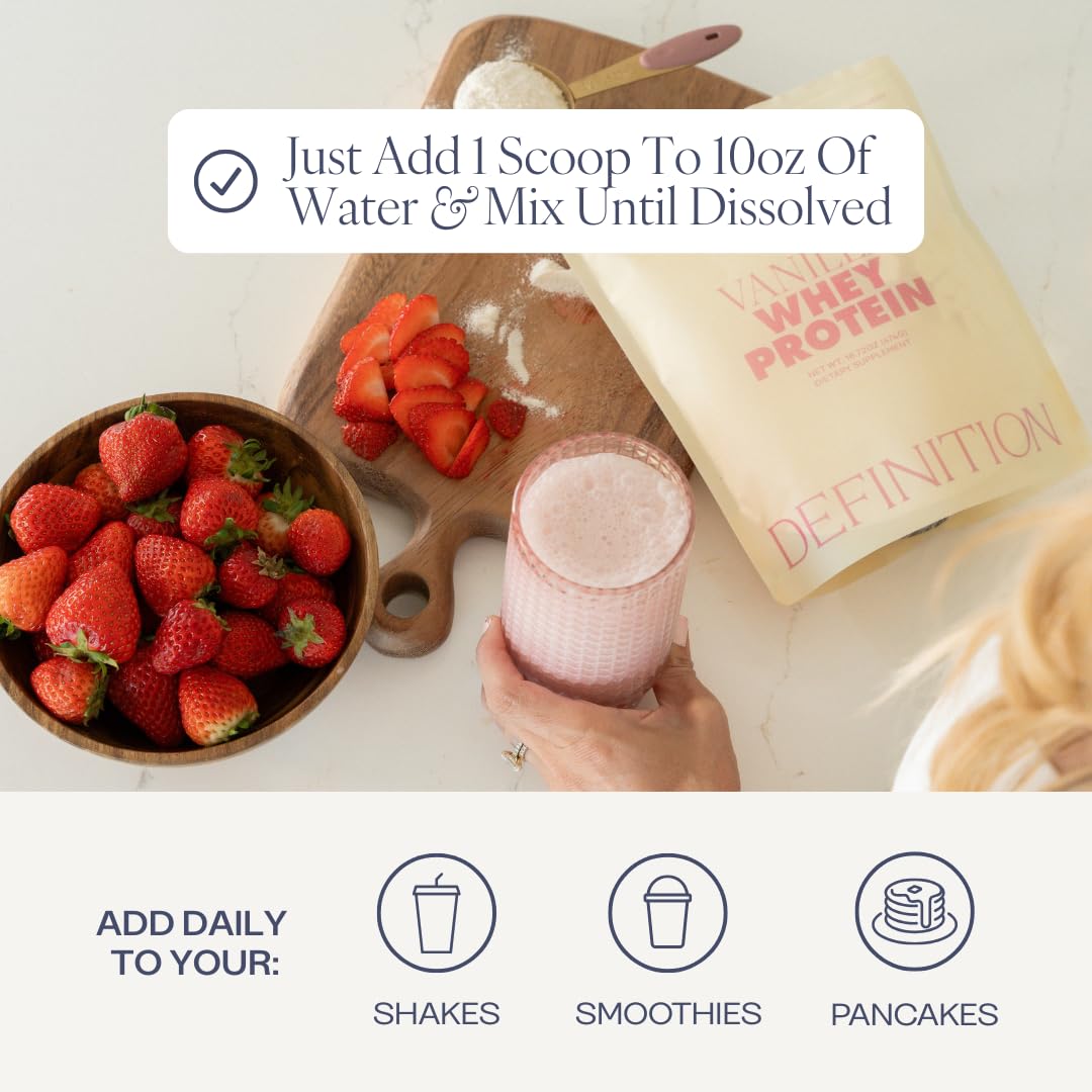 delicious vanilla protein powder supplement