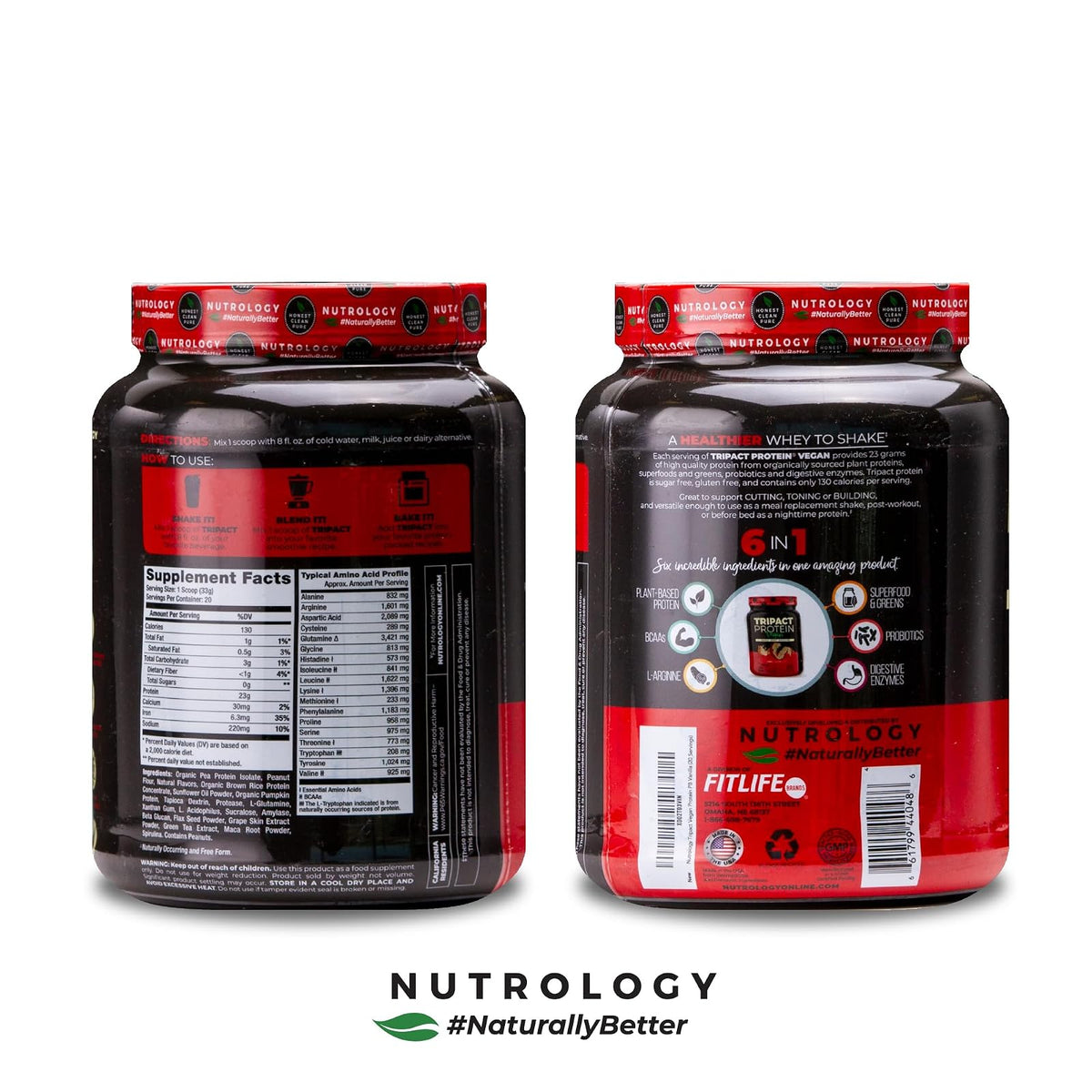 delicious vanilla protein powder