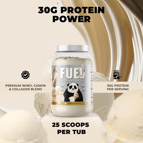 delicious vanilla protein powder