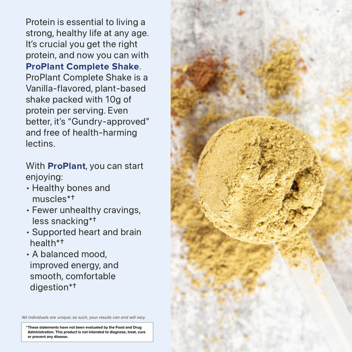 delicious vanilla protein shake mix