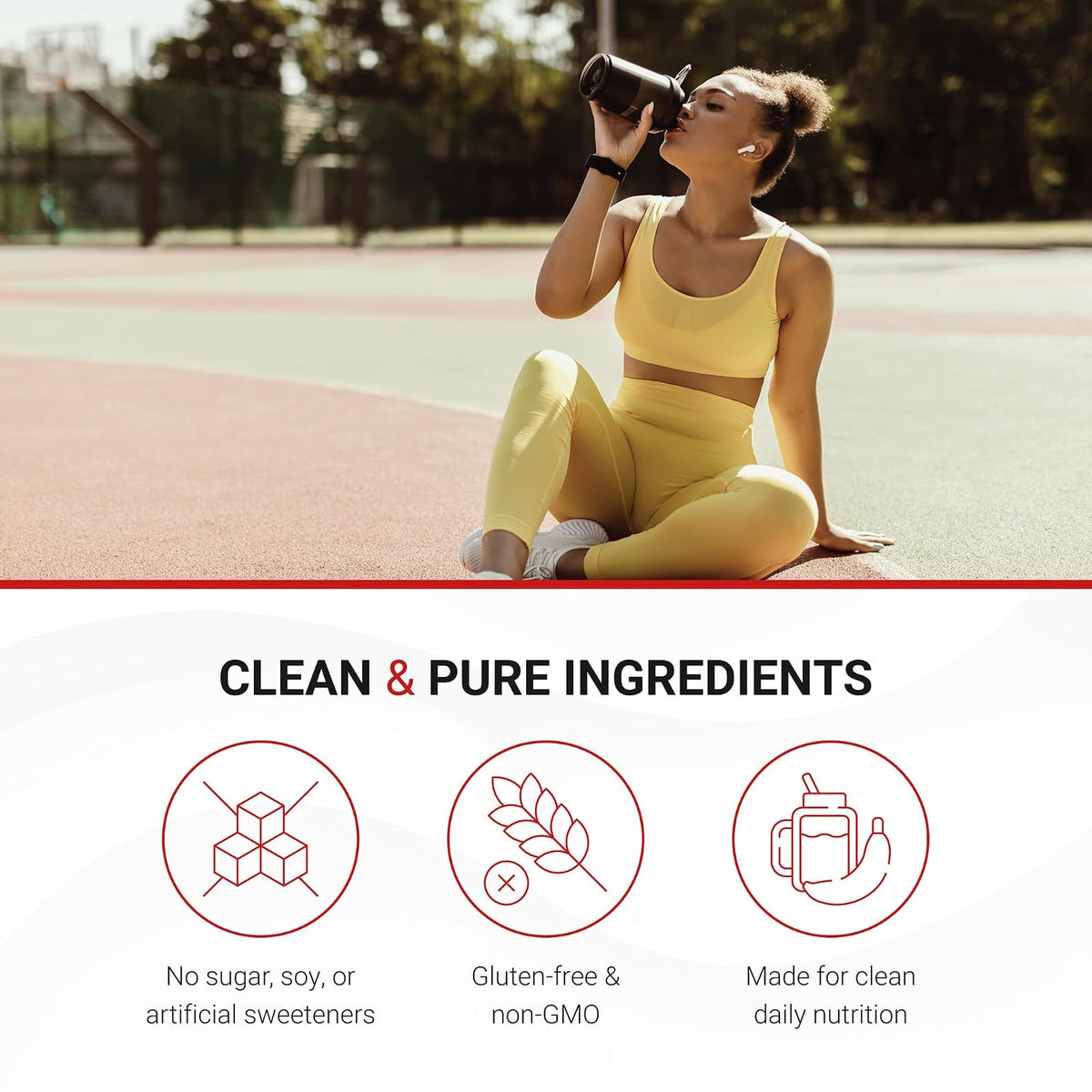 delicious vanilla protein shake mix