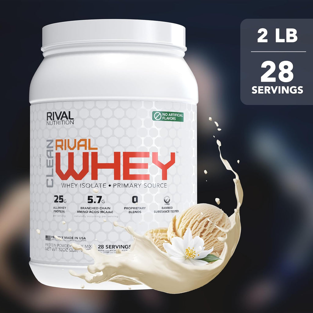 delicious vanilla protein shake