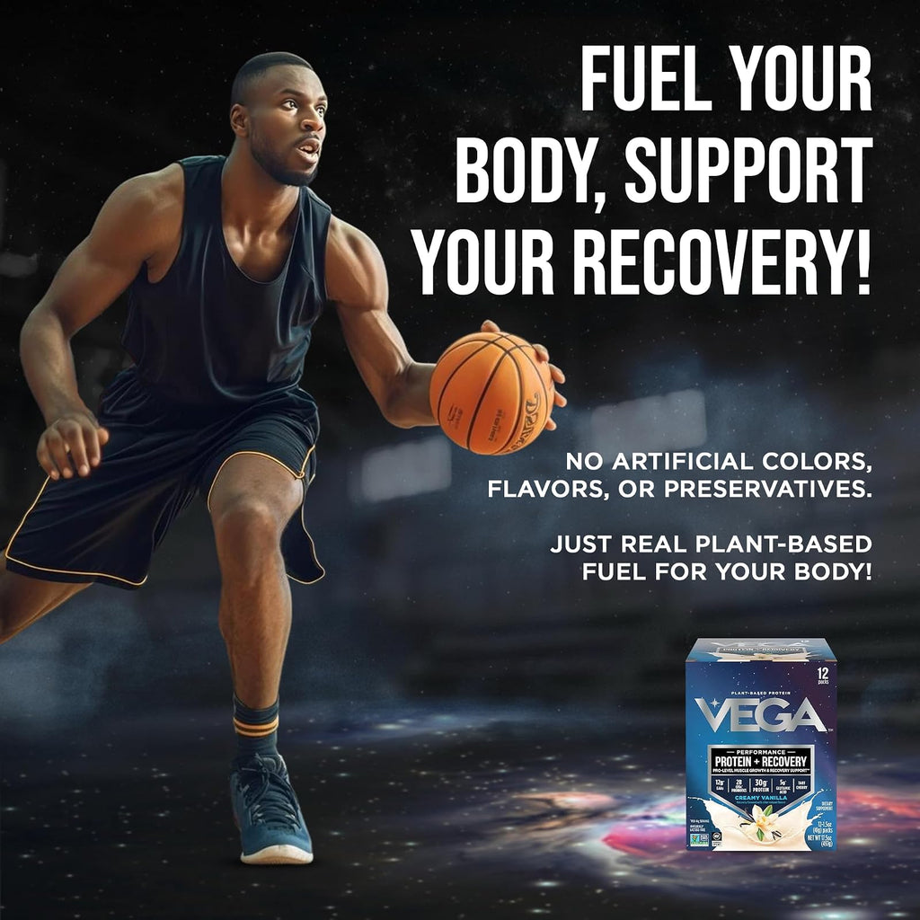 delicious vanilla protein shake