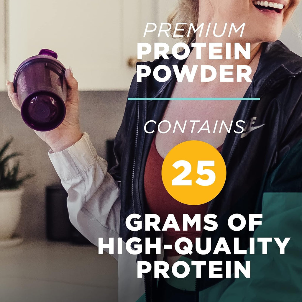 delicious vanilla protein supplement