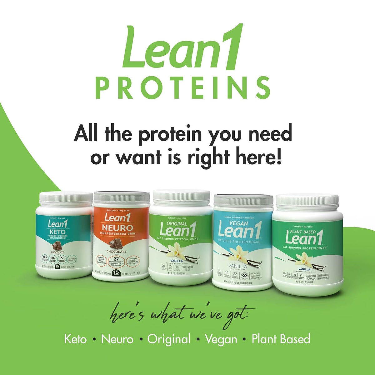 delicious vanilla protein supplement
