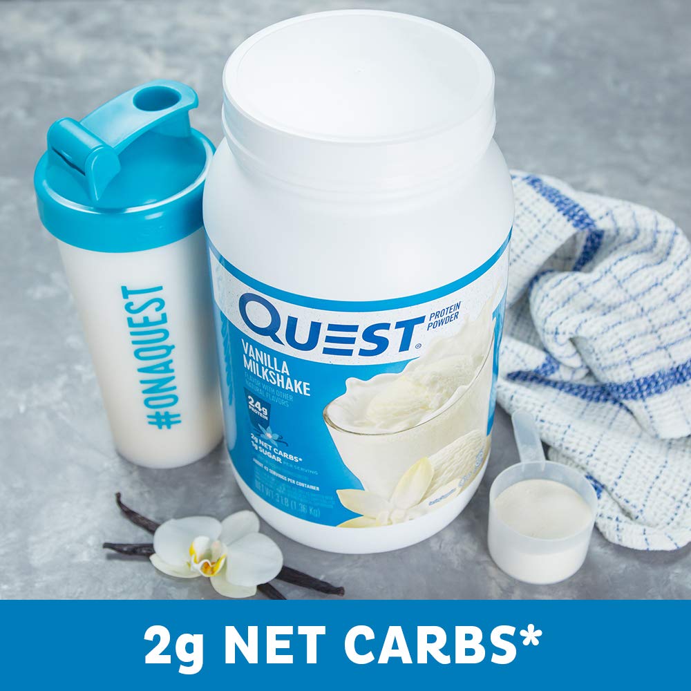 delicious vanilla protein supplement