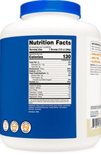 Delicious vanilla whey protein for baking