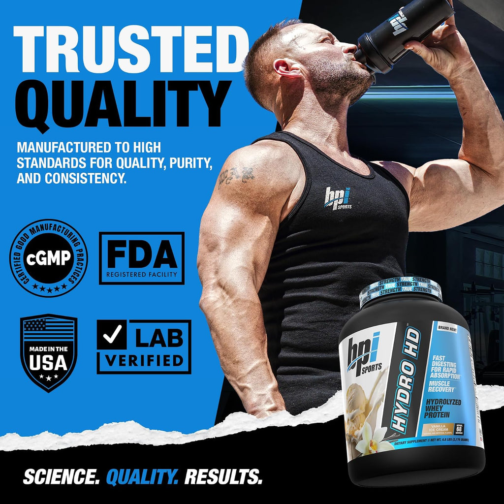 delicious vanilla whey protein powder
