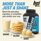 delicious vanilla whey protein shake