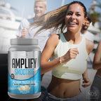 delicious vanilla whey protein shake