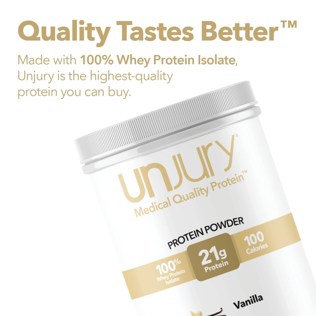 delicious vanilla whey protein supplement