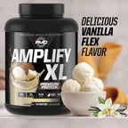 delicious vanilla whey protein supplement