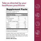 Delicious vanilla whey protein supplement