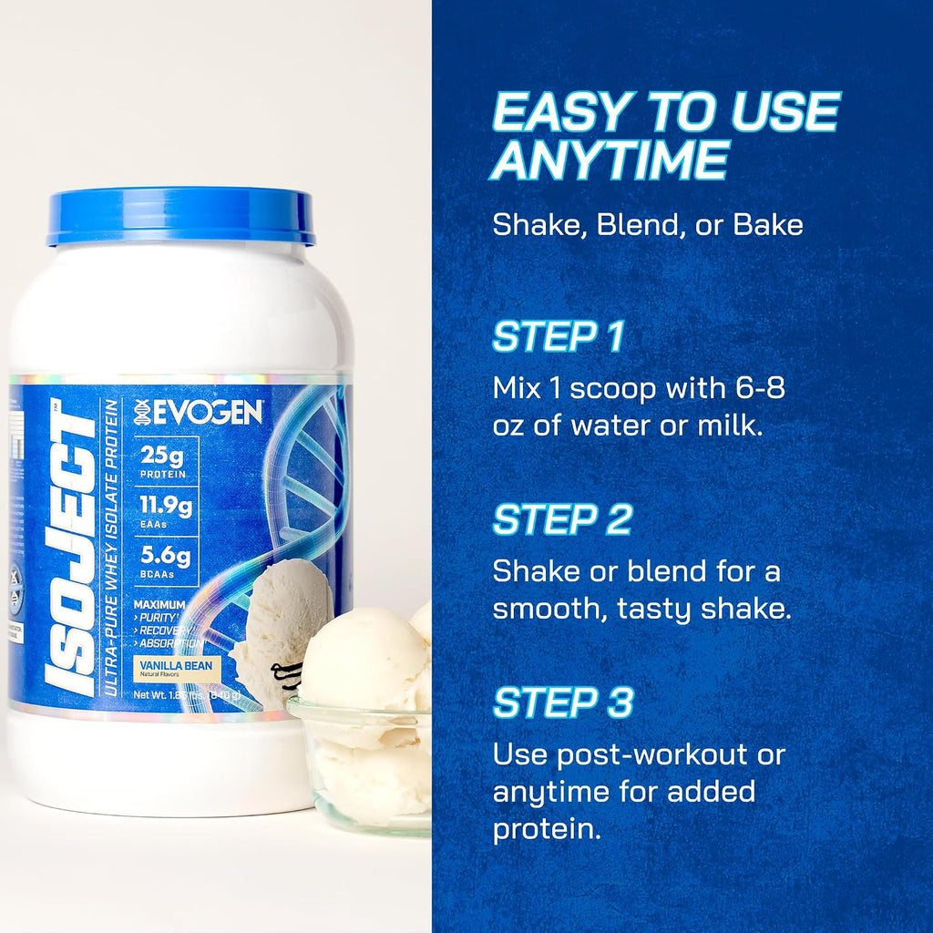 delicious vanilla whey protein