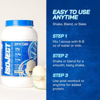 delicious vanilla whey protein