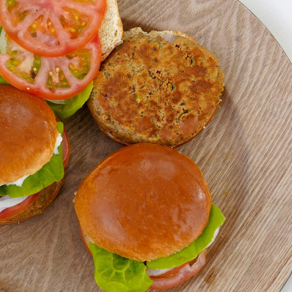 delicious vegan burger alternative