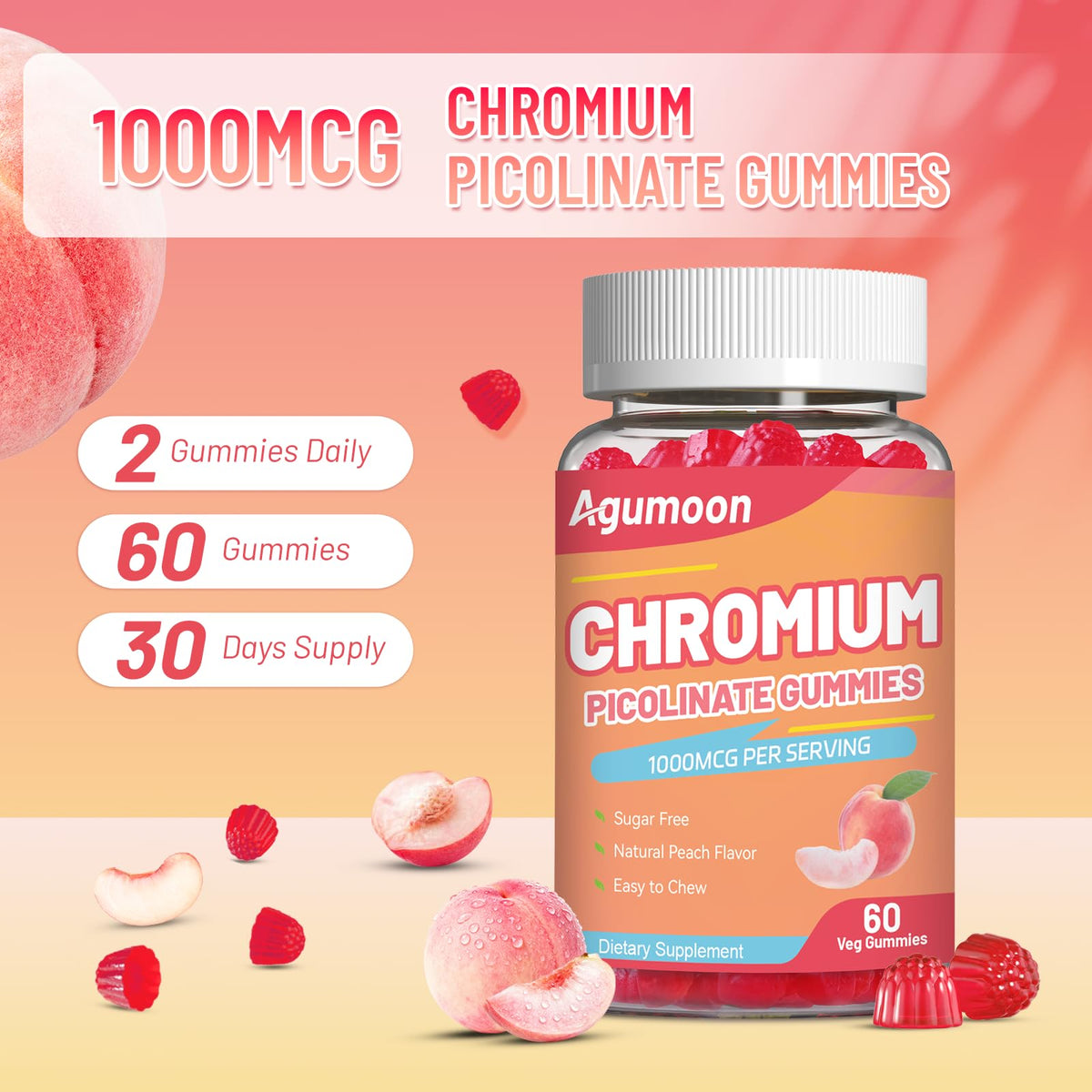 Delicious vegan gummies for daily nutrition