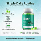 Delicious vegan gummies for omega 3