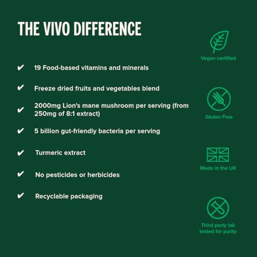 delicious vegan health supplement