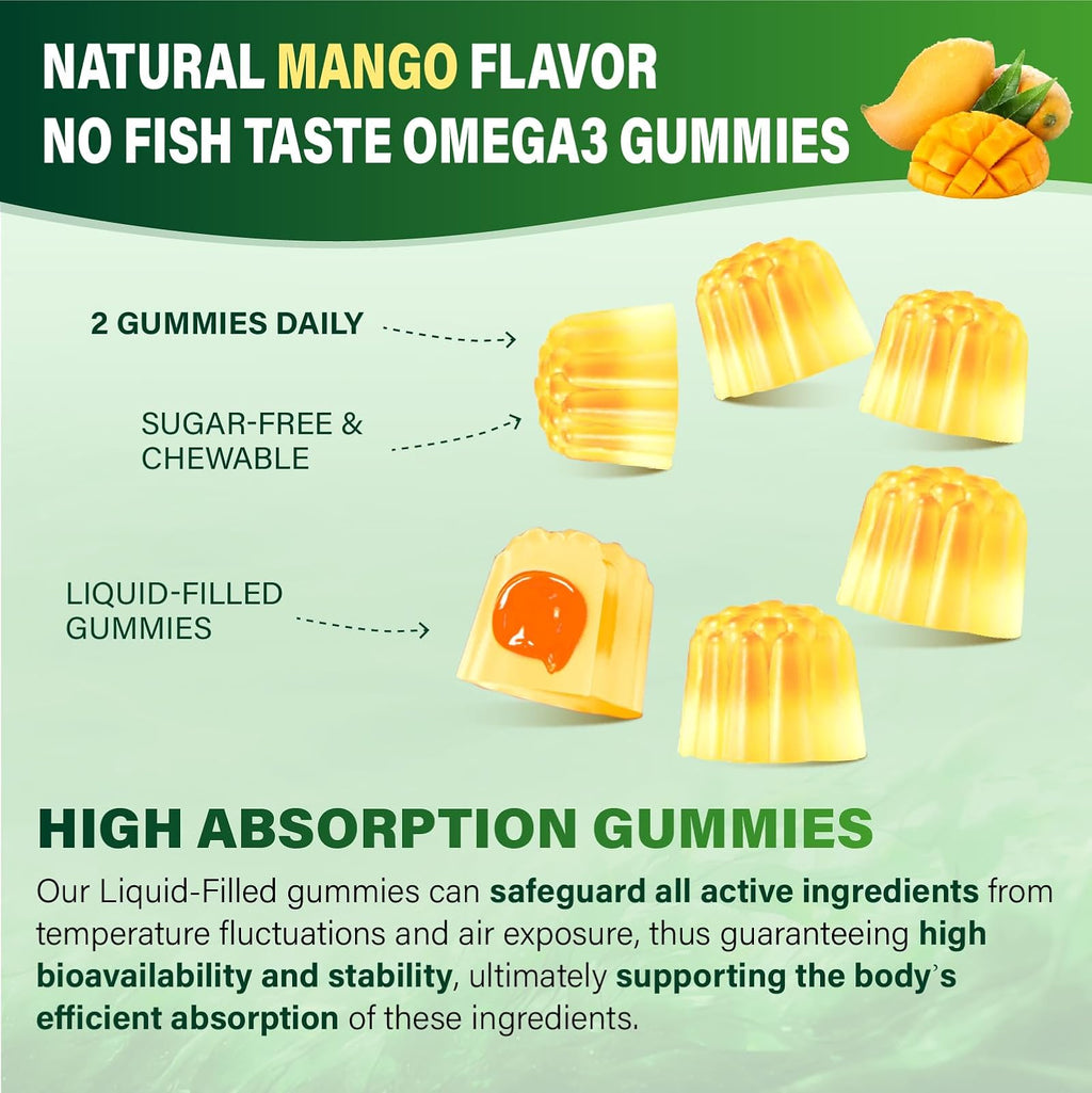 delicious vegan omega 3 gummies
