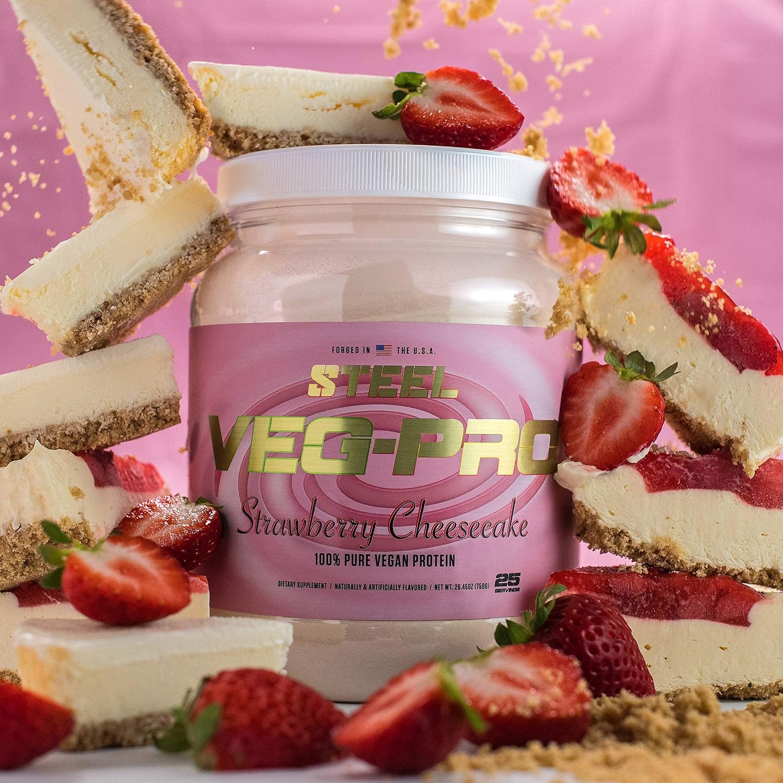 delicious vegan protein shake mix