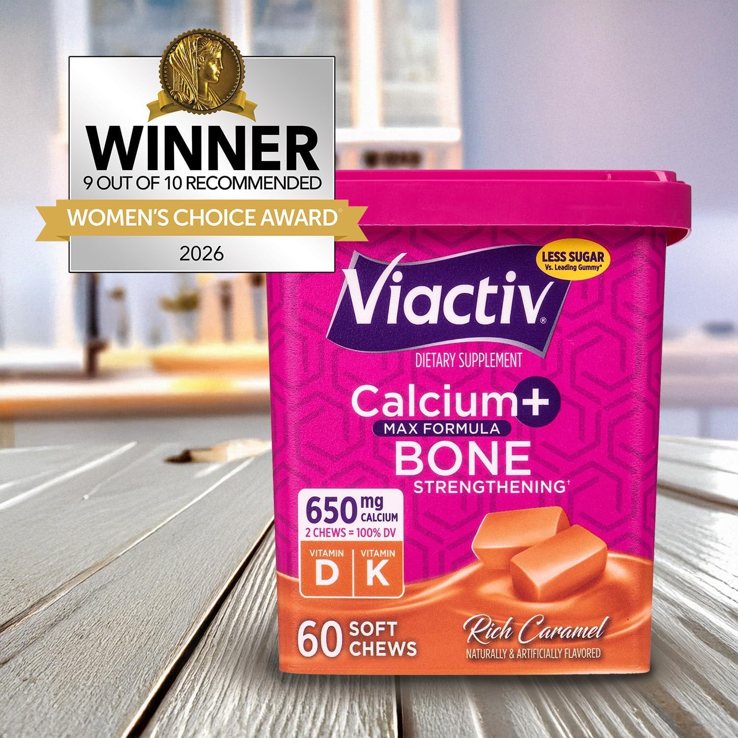 Delicious Viactiv calcium chews with vitamin D
