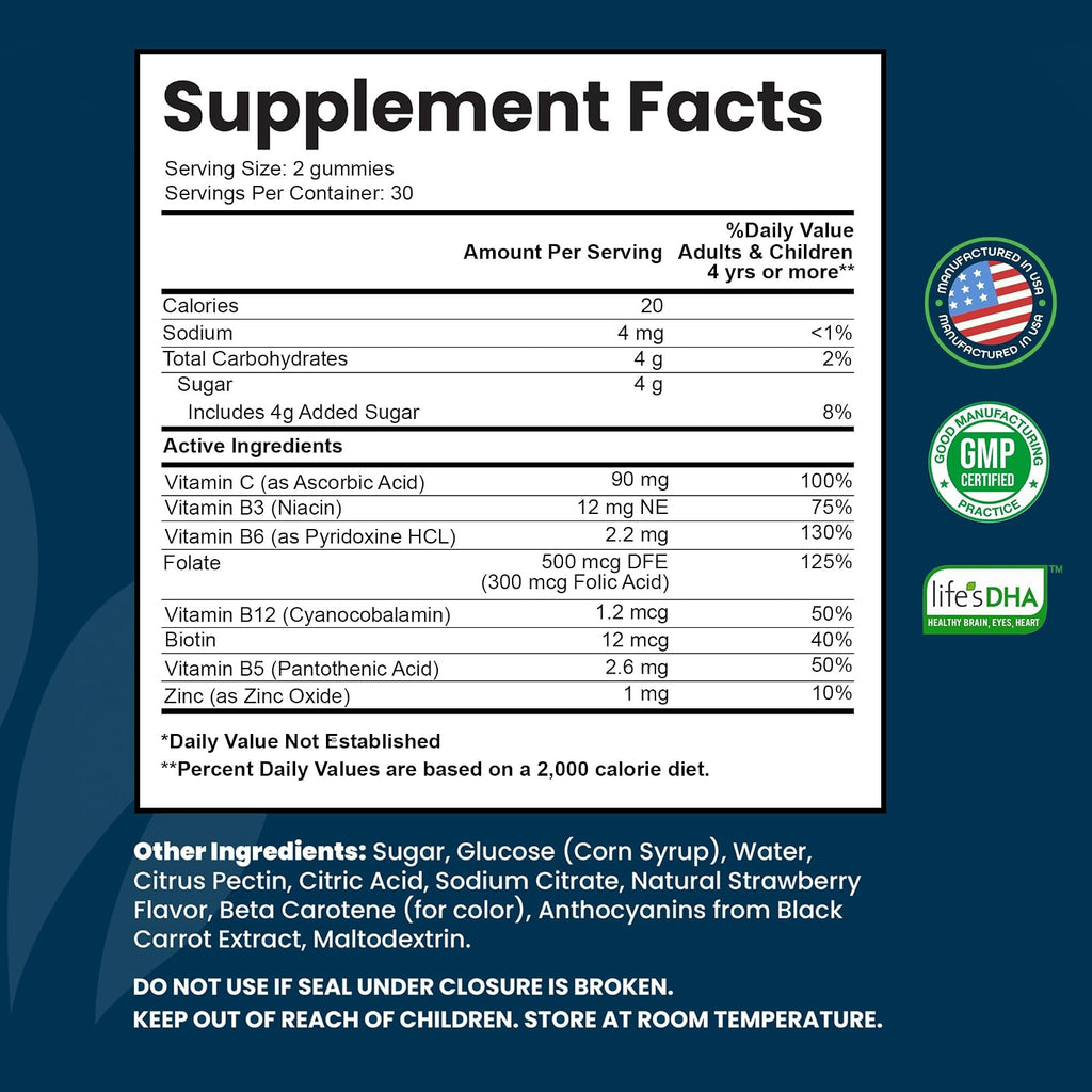 delicious vitamin b complex chewables