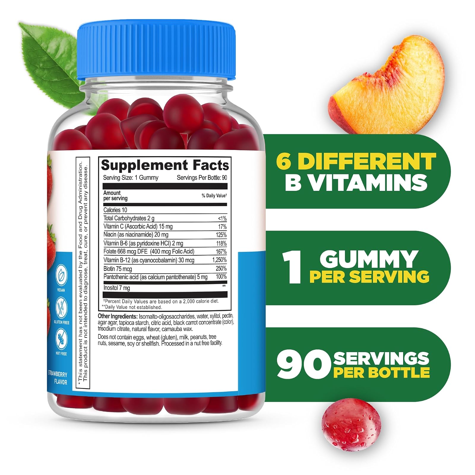 Delicious vitamin b complex gummies for adults
