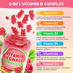 Delicious Vitamin B Complex gummies for adults