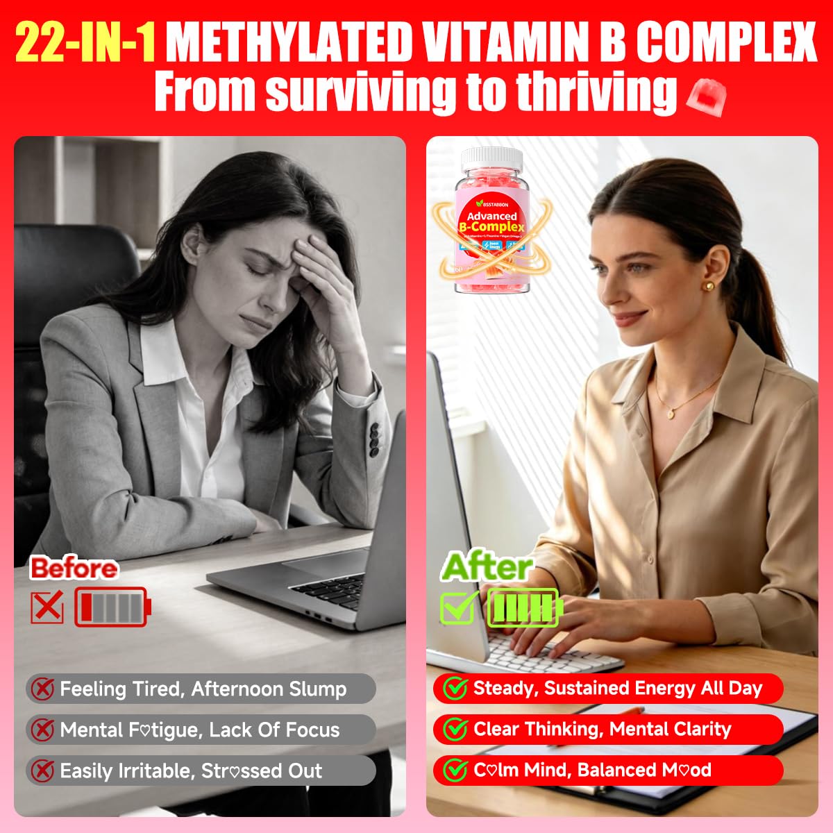 delicious vitamin b complex gummies
