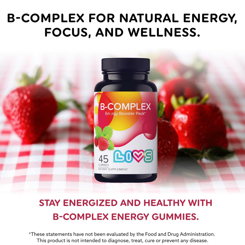delicious Vitamin B complex gummies