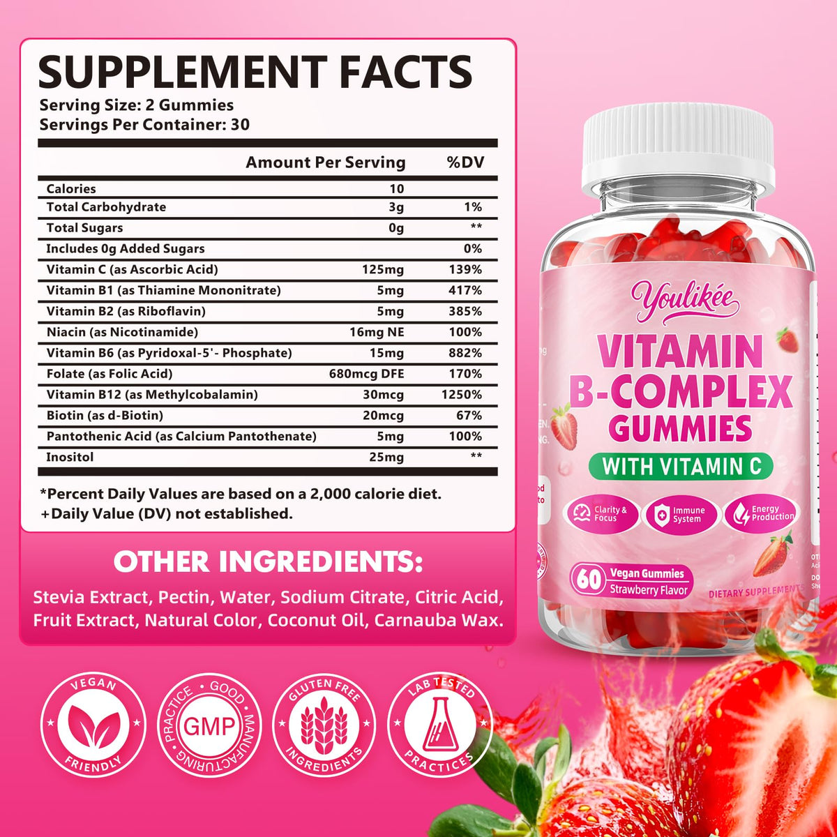 delicious vitamin b complex gummies