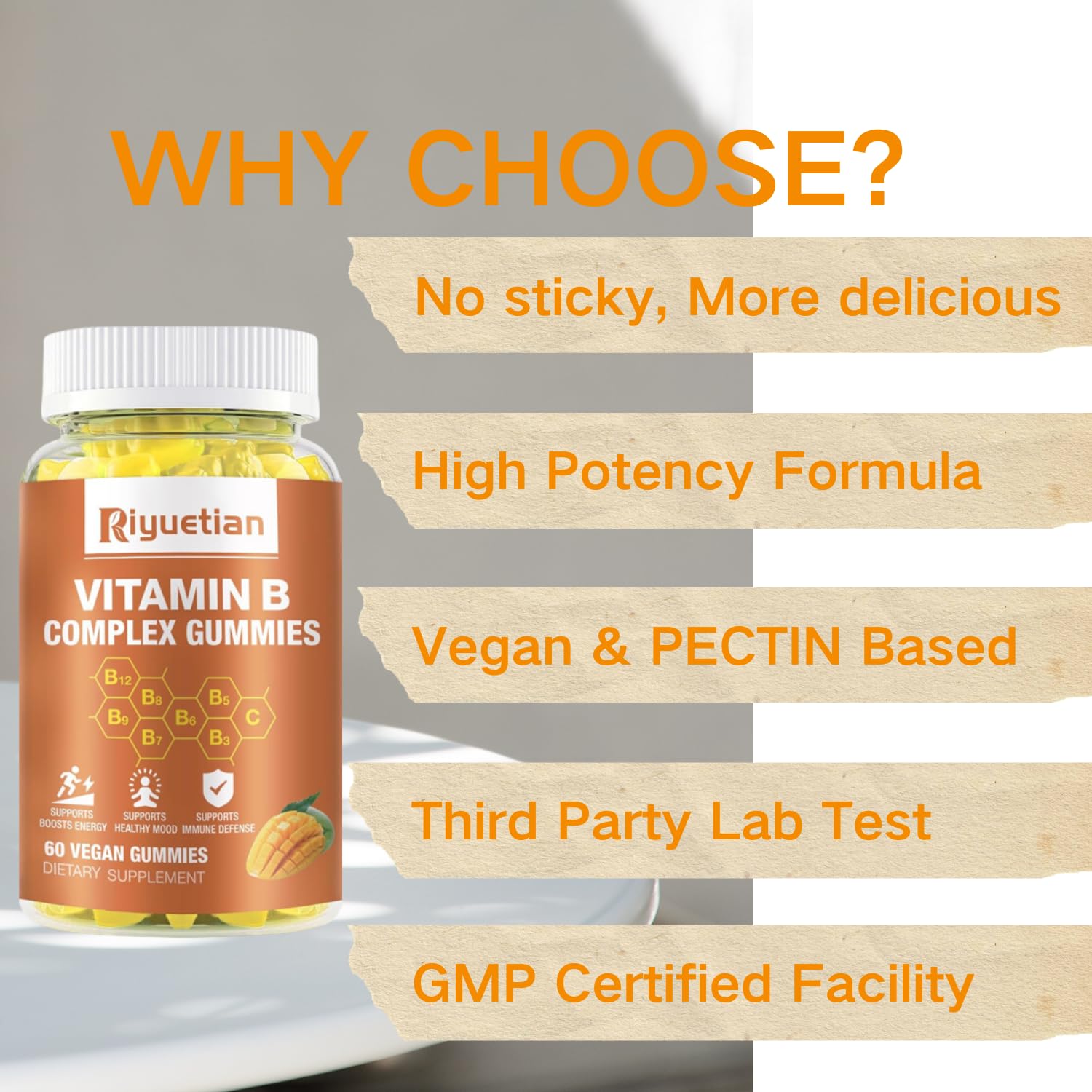 delicious vitamin b complex gummies