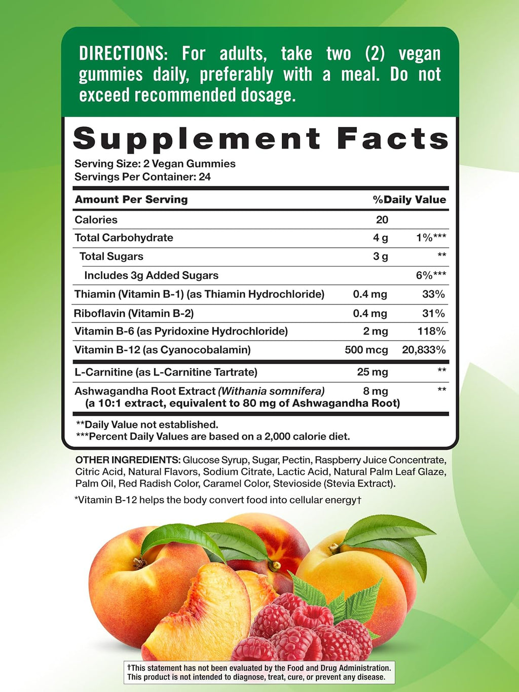 delicious vitamin b complex gummies
