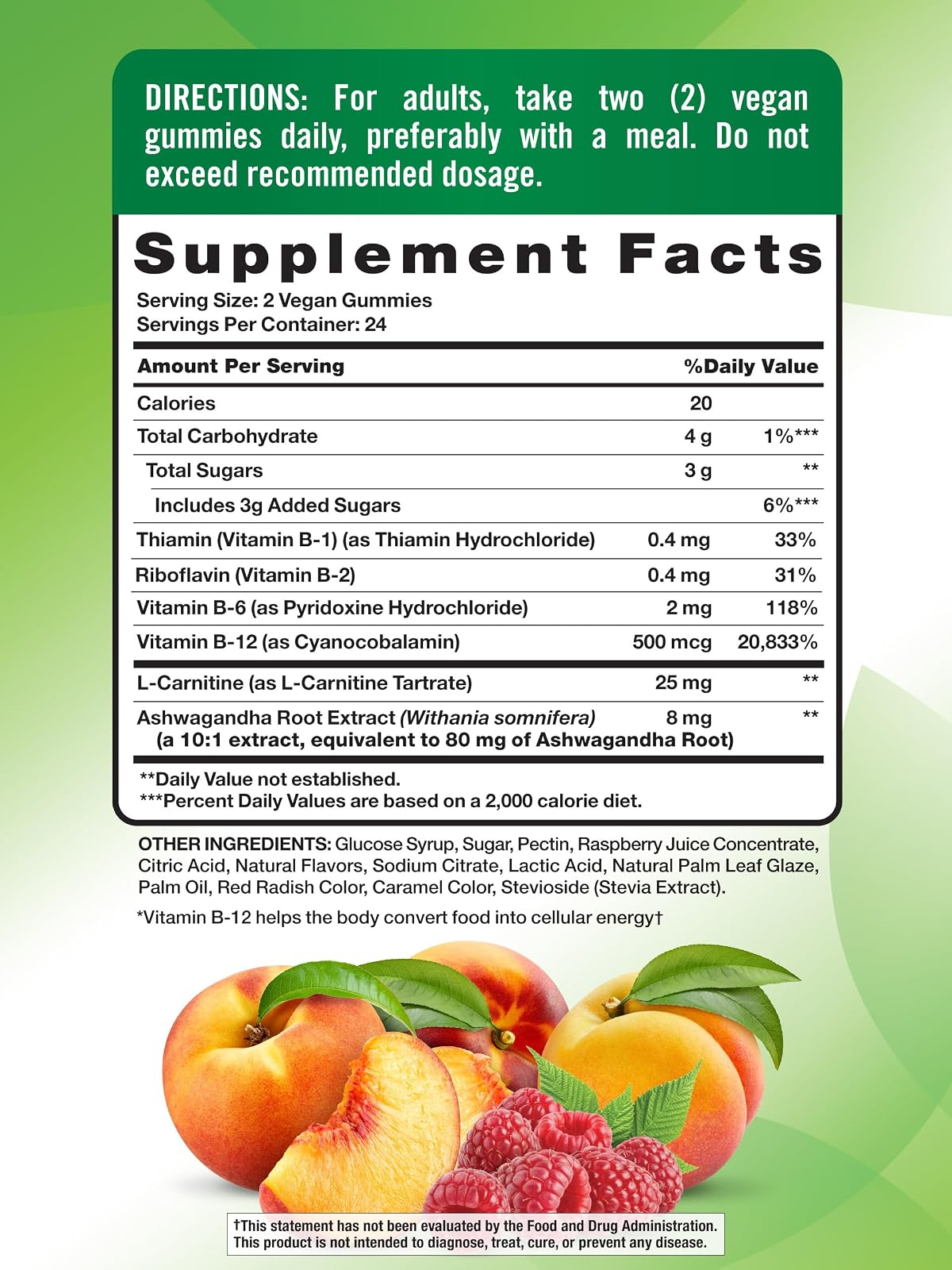 delicious vitamin b complex gummies